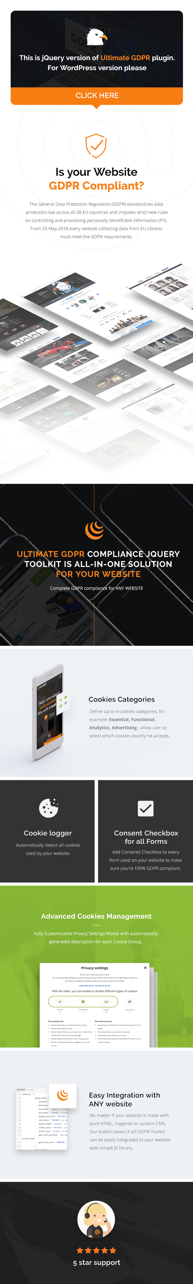 Ultimate GDPR Compliance jQuery Toolkit by createit-pl | CodeCanyon