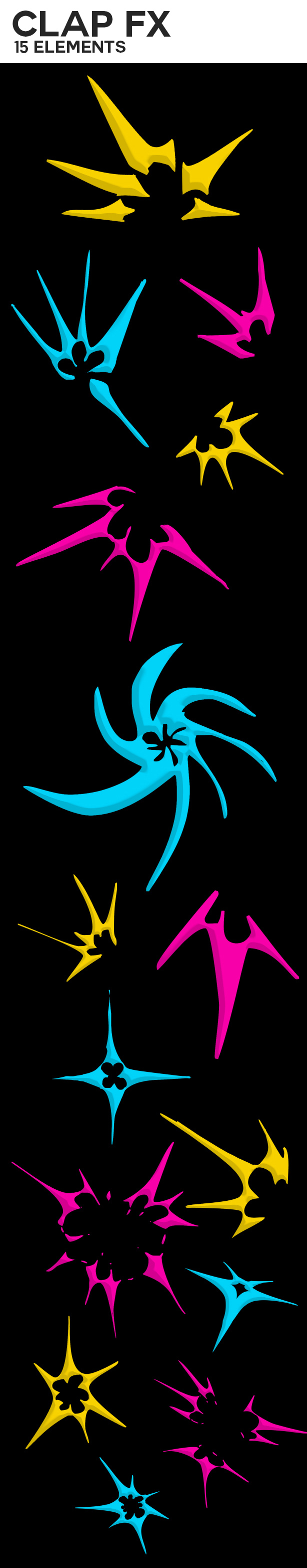 Flash Fx Elements Hand Drawn Bundle Pack | visualstorms