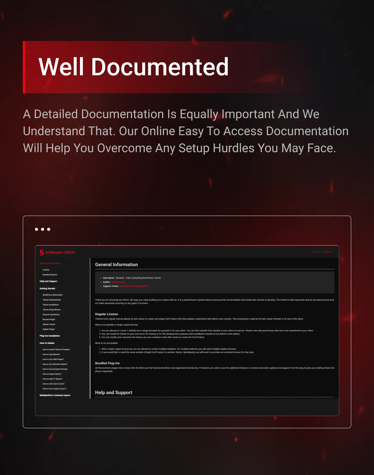 Streamit 3.0 | Tema WordPress de streaming de vídeo + RTL - Área de ...