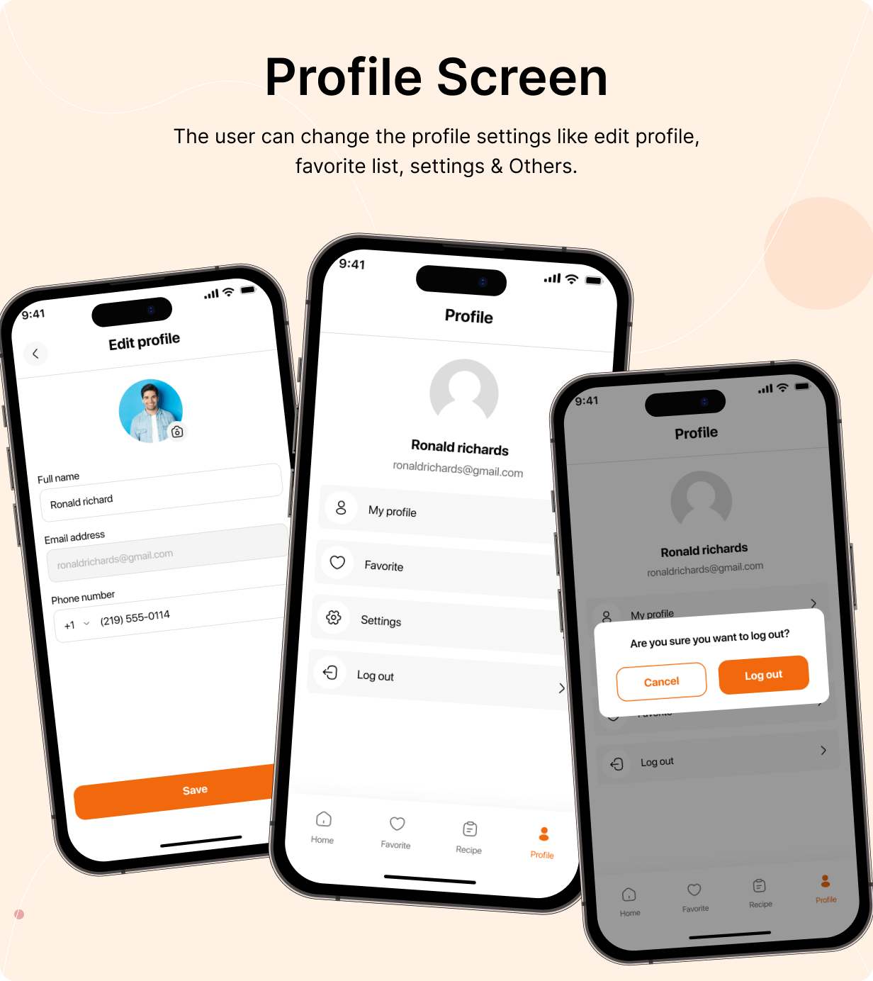 Recipe Full App in Flutter with NodeJs Backend | Cooking Guide App in Flutter – Buy Apps, Themes ...