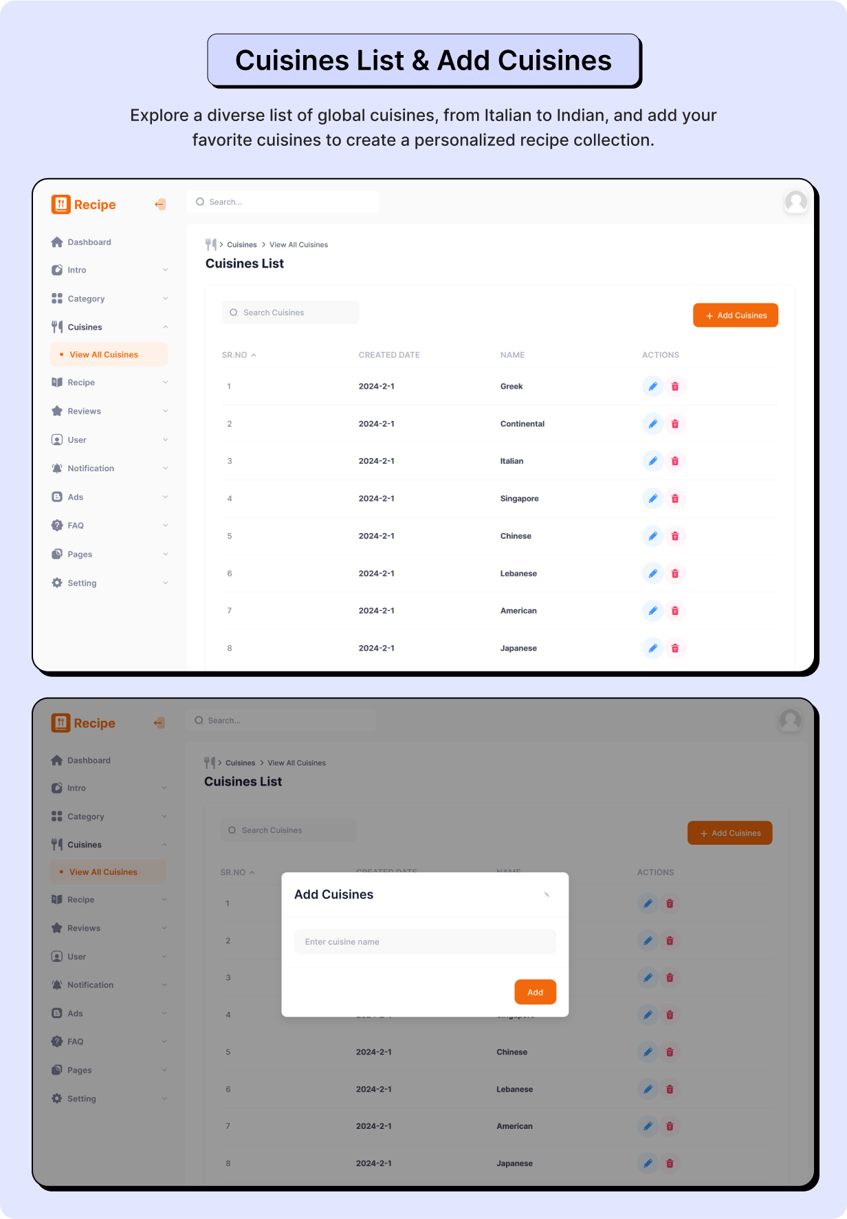 Recipe Full App In Flutter With Nodejs Backend Cooking Guide App In Flutter Buy Apps Themes 