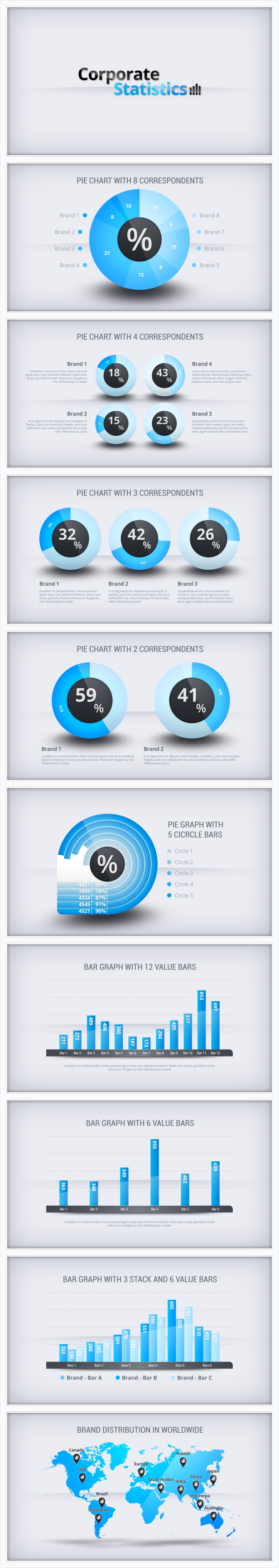 Animated Corporate Infographics - After Effects Template