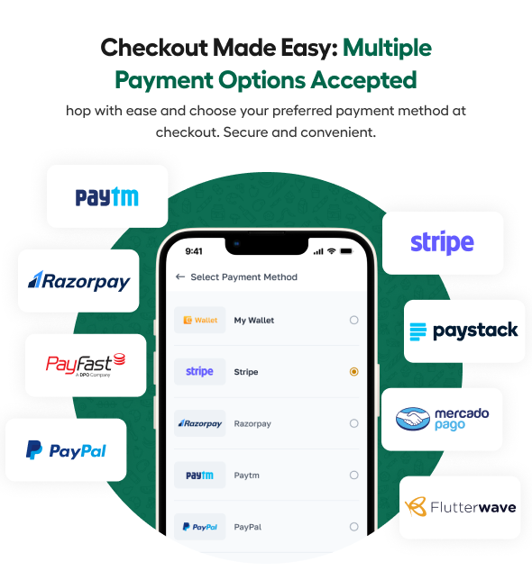 eBasket - Single Vendor Food / Grocery Delivery Flutter app with Laravel Admin Panel + Delivery app