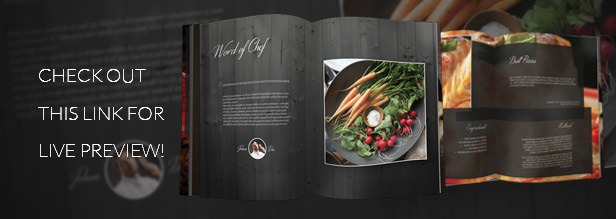 CookBook/Restaurant Menu Template by Milos83 | GraphicRiver