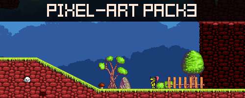 2d Pixel Art Game Assets by Redgear | GraphicRiver