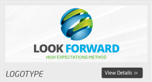 Look Forward Logo by magikpoink | GraphicRiver