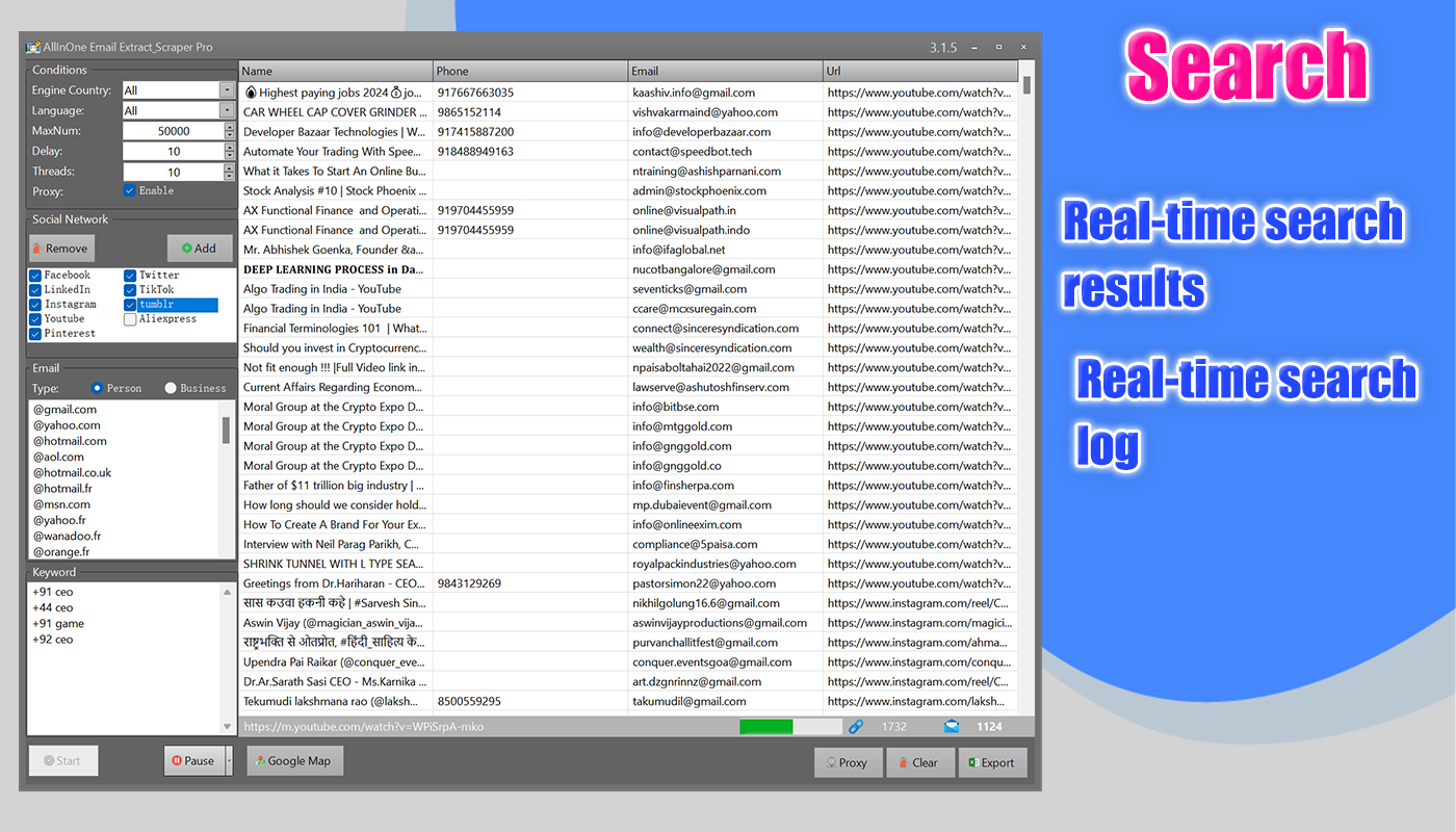 AllInOne Email Extract Scraper Pro - code.market AllInOne Email Extract Scraper Pro - code.market