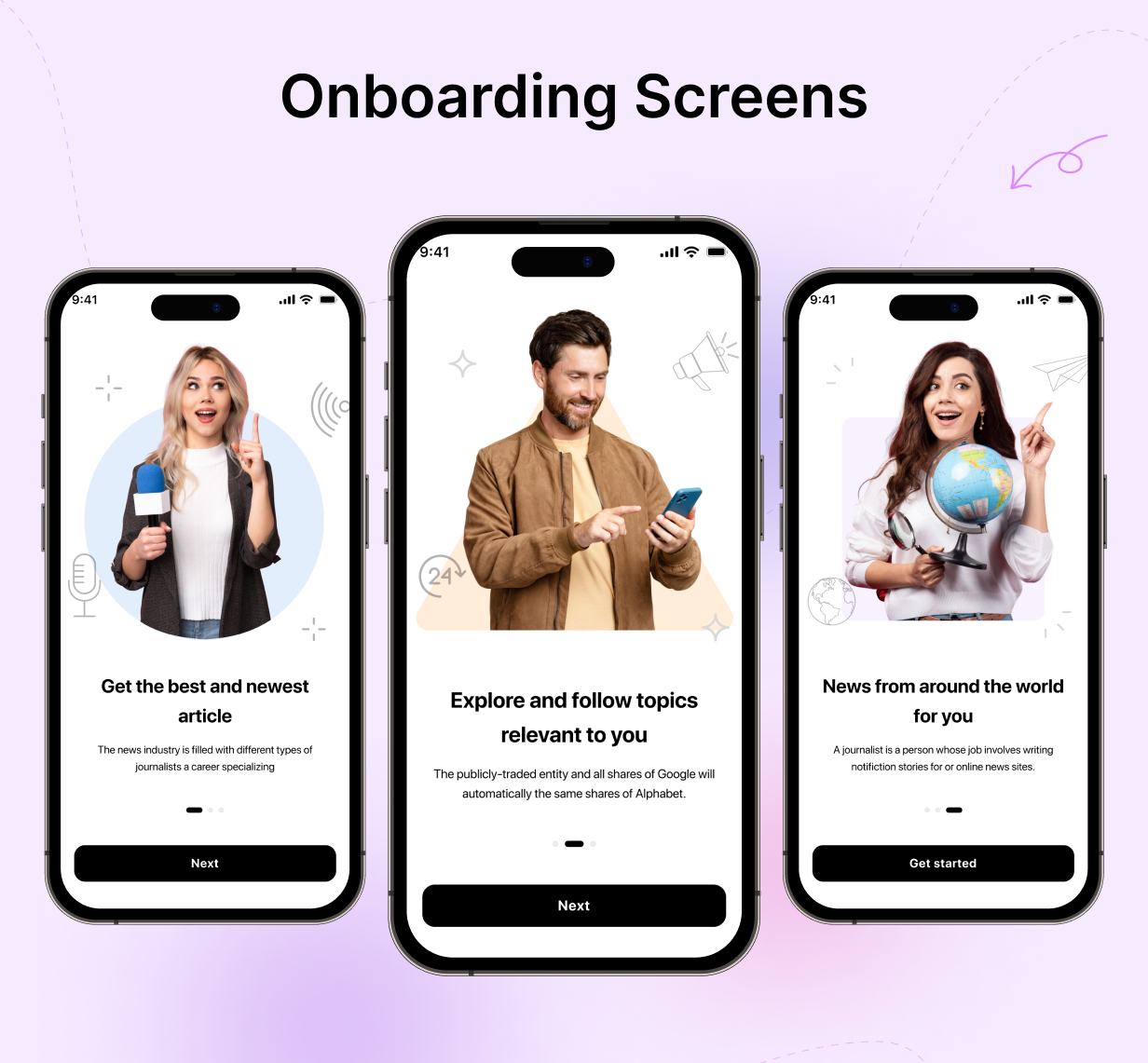 QuickNews UI Template: News App in Flutter 3.x (Android, iOS) UI ...