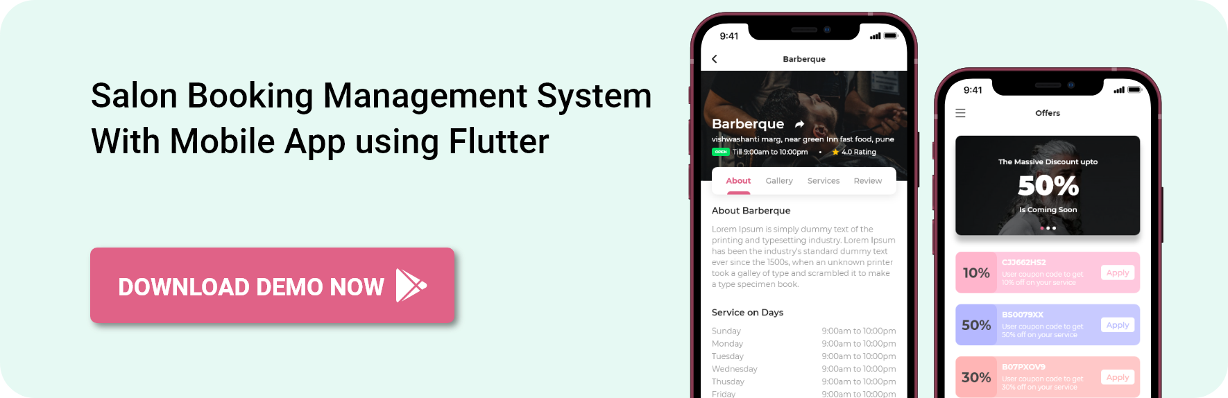 [3.6]iSalon美容美发沙龙预约管理系统Flutter双端手机APP源码 - 云创源码