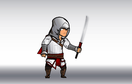 The Light Assassin Character | Solar2D Plugins Marketplace