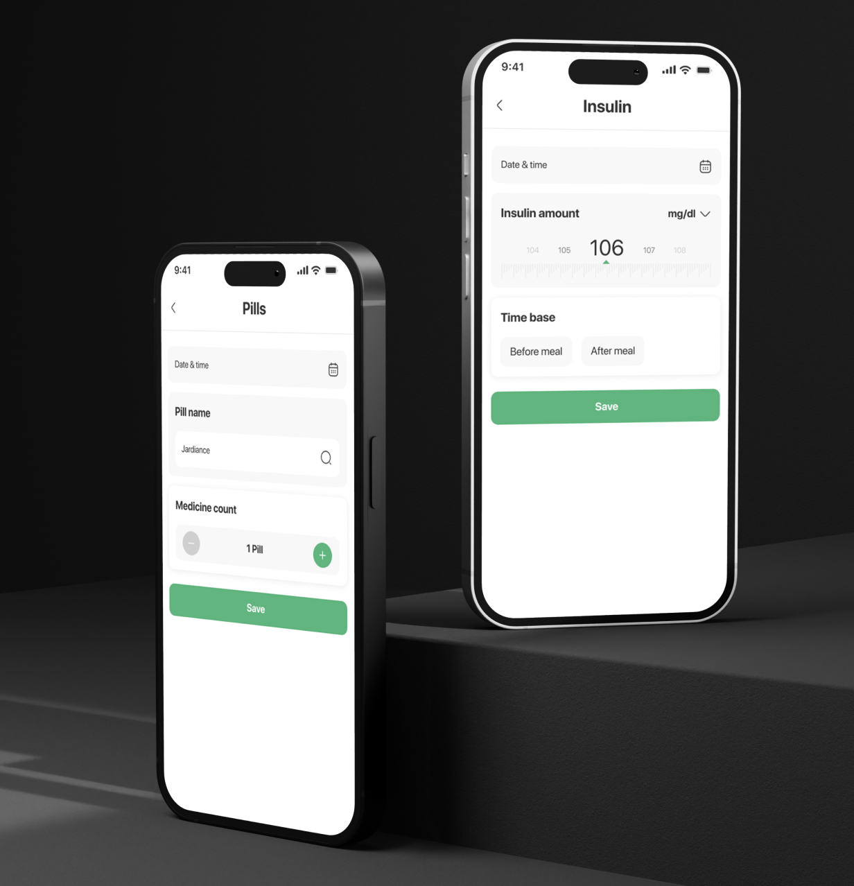 SugarEase template: Diabetes Control App in Flutter (Android, iOS ...