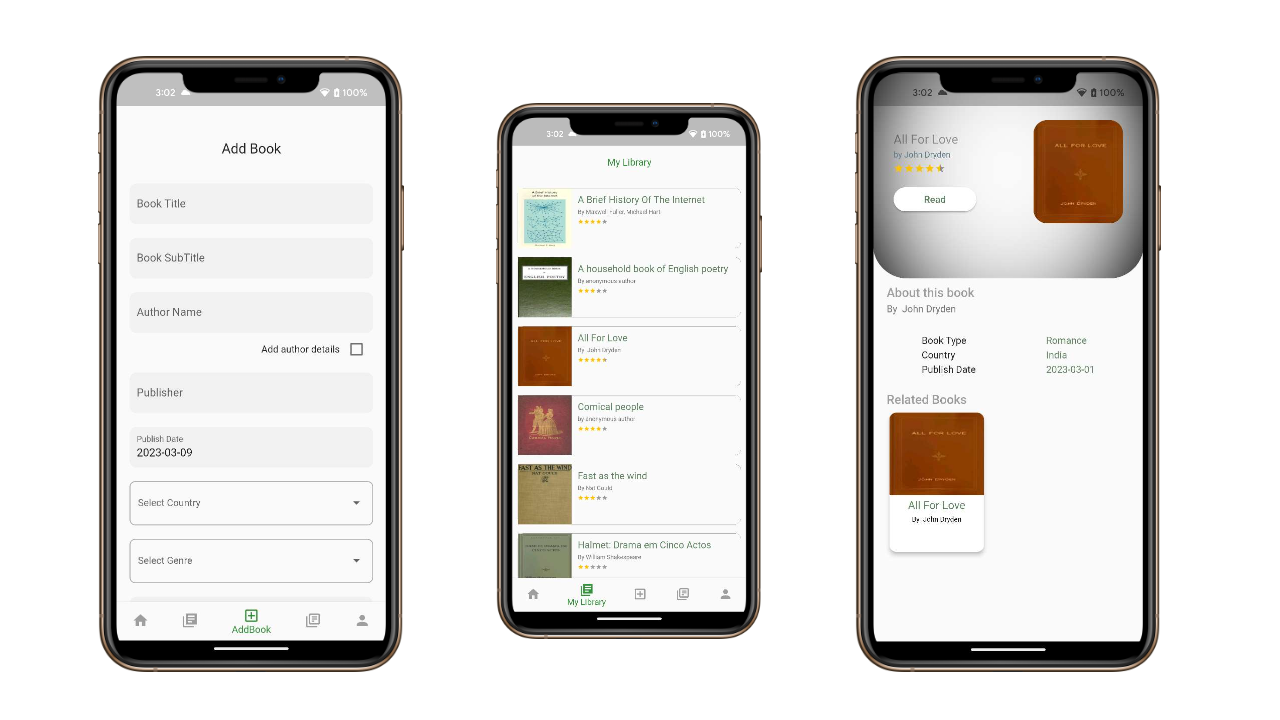 eLibrary掌上图书馆和电子书阅读器Flutter手机APP源码 - 云创源码