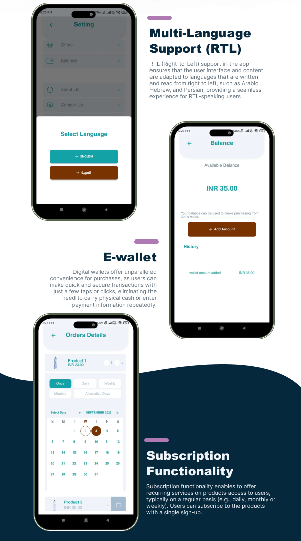 Water Subscription eCommerce App Flutter with Website – Buy Apps ...