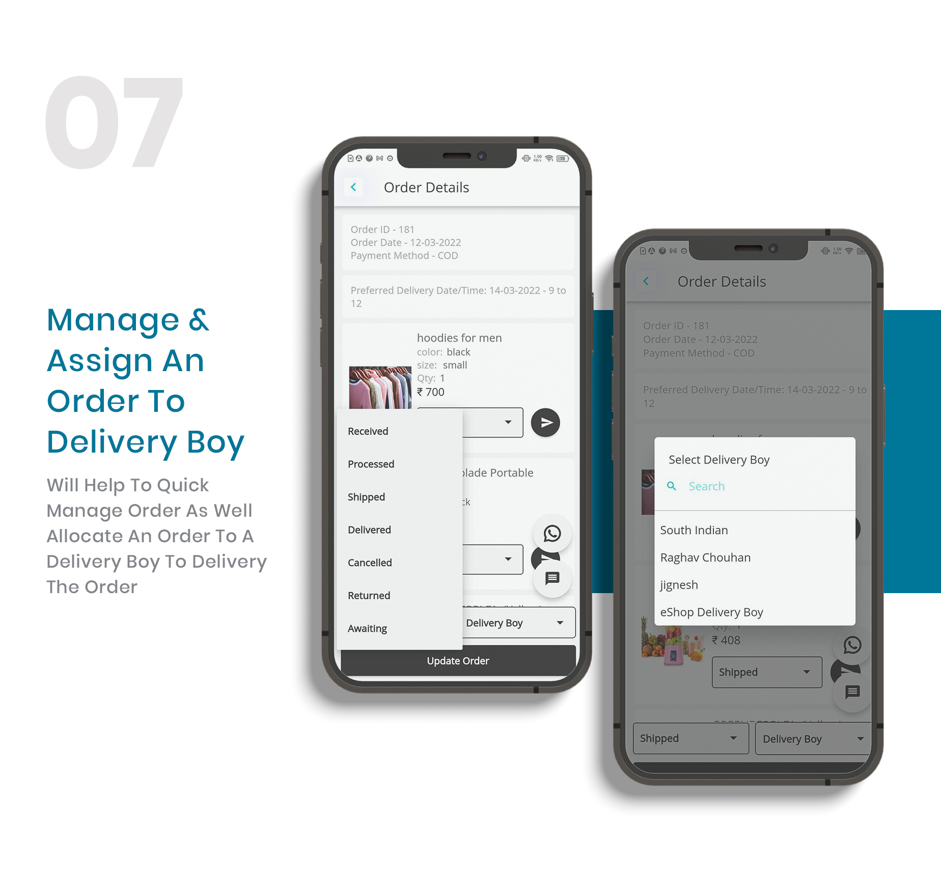eShop – Ecommerce Admin / Store Manager app – Buy Apps, Themes, UI ...