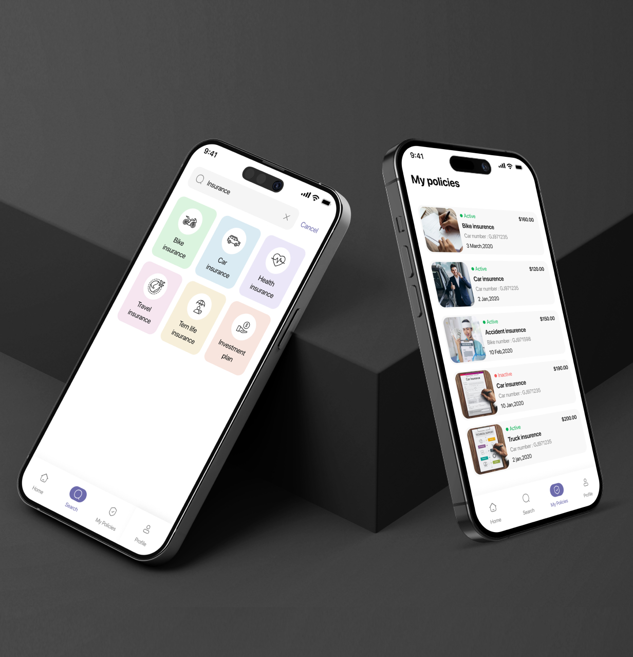 iCoverNow UI Template: Online Insurance app in Flutter(Android, iOS ...