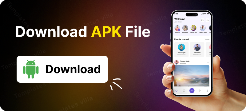 StreamWave UI template: Online Broadcast App in Flutter (Android. iOS) | ChannelCast App – Buy ...