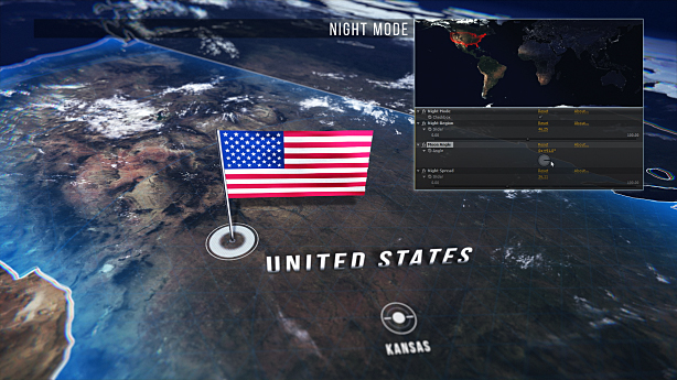 Map Highlight Zoom Animation - After Effects Template