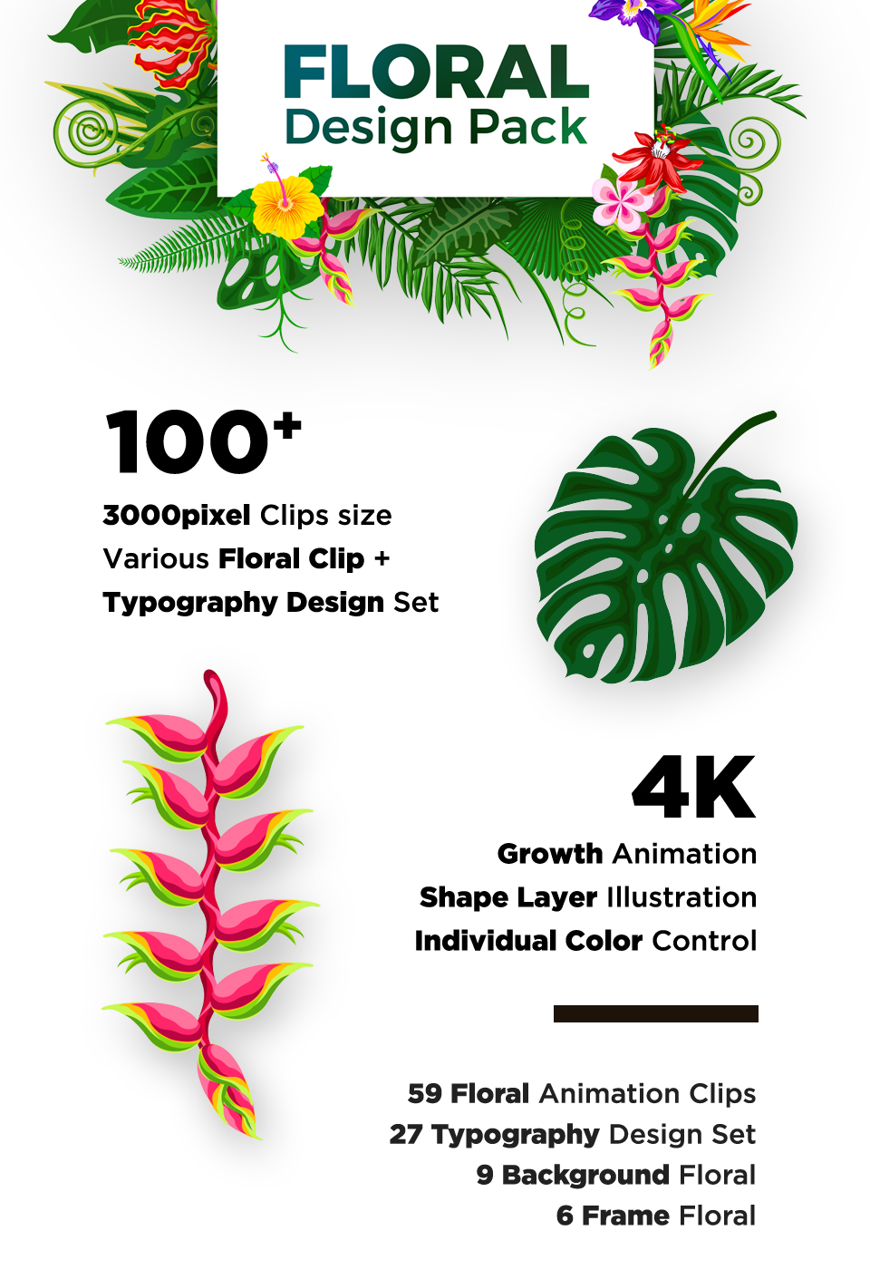 Floral Design Pack | visualstorms Floral Design Pack