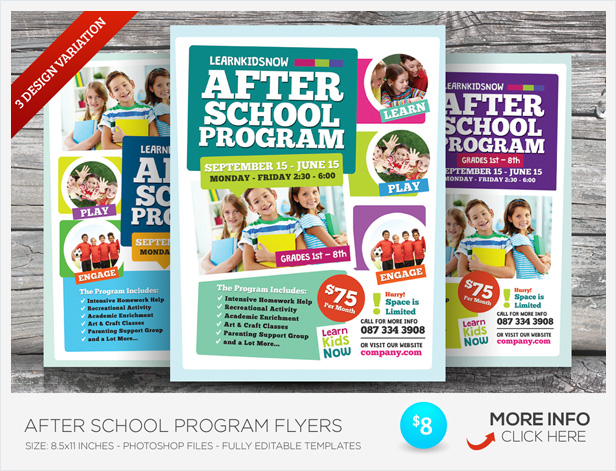 After School Program Flyer Template