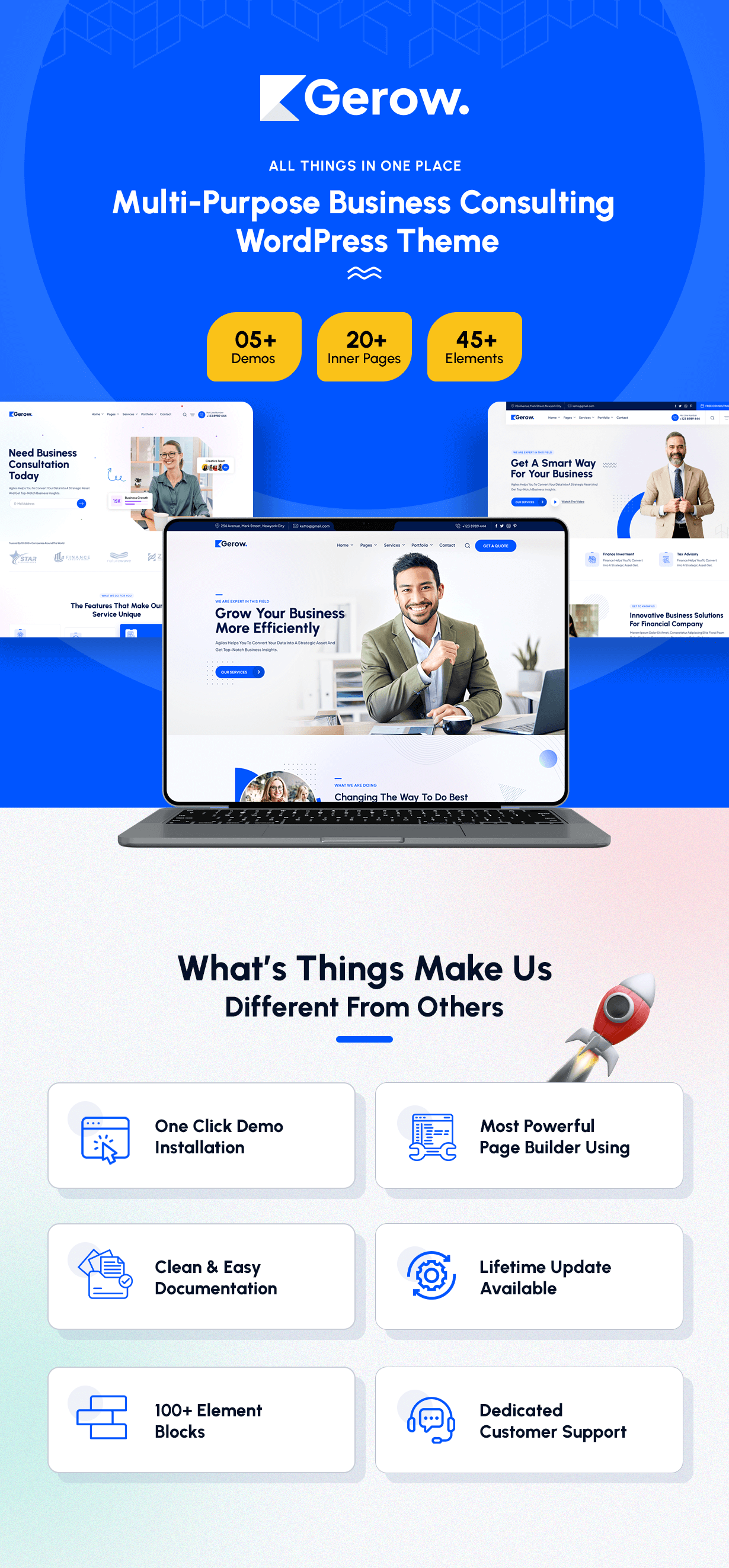Gerow - Business Consulting WordPress Theme Gerow - Business Consulting WordPress Theme