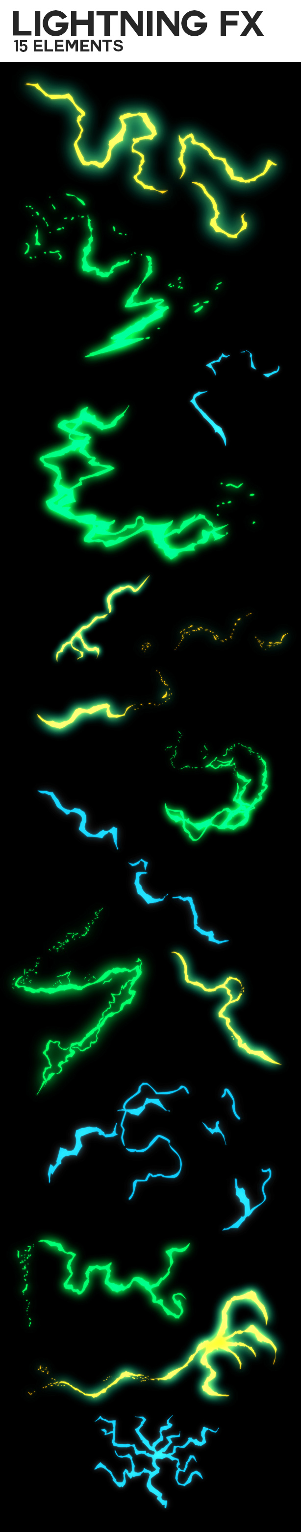 Flash Fx Elements Hand Drawn Bundle Pack | visualstorms