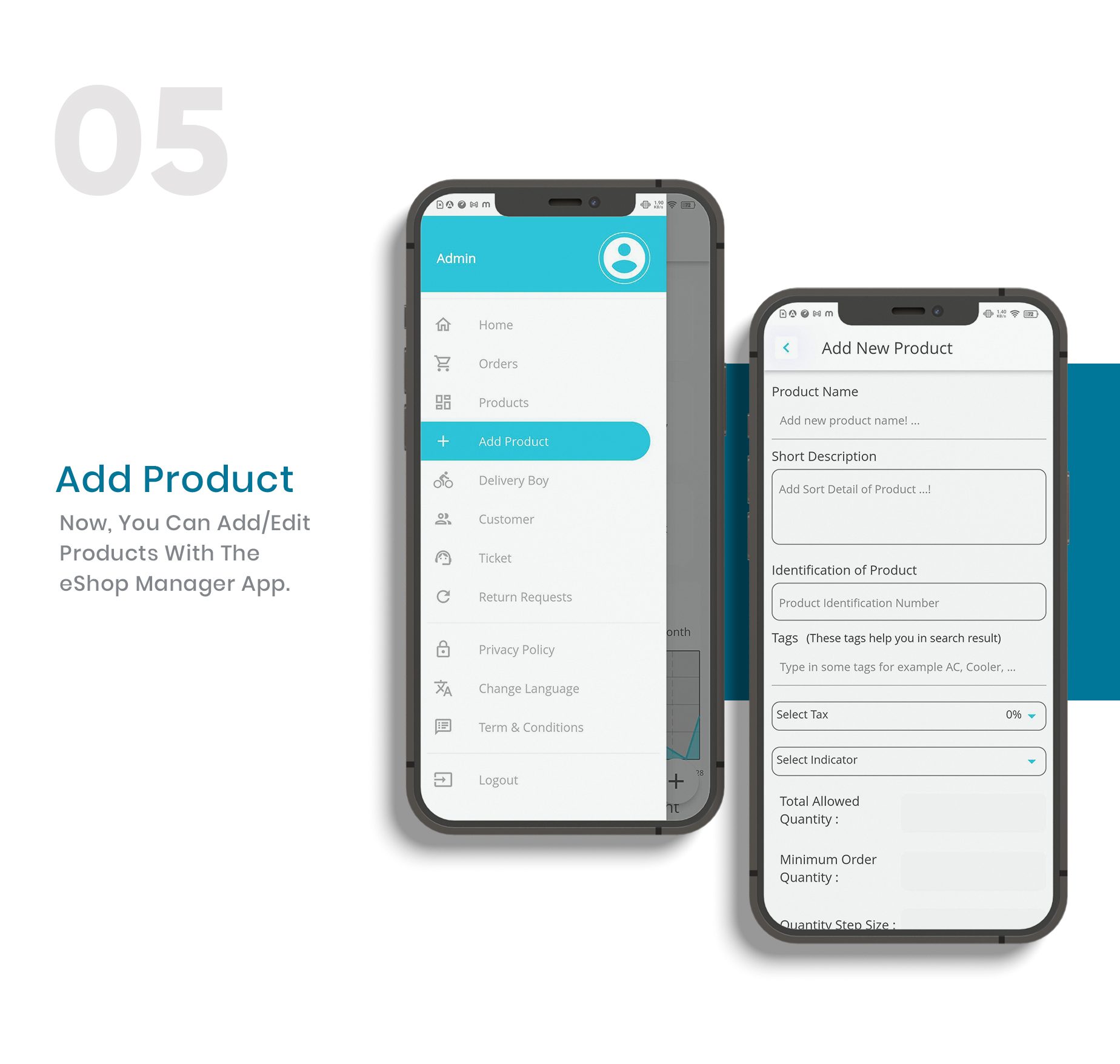 eShop – Ecommerce Admin / Store Manager app – Buy Apps, Themes, UI ...