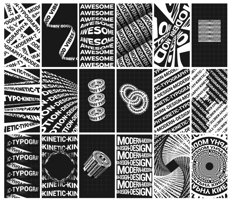 VIDEOHIVE KINETIC TYPOGRAPHY INSTAGRAM STORIES Free After Effects 
