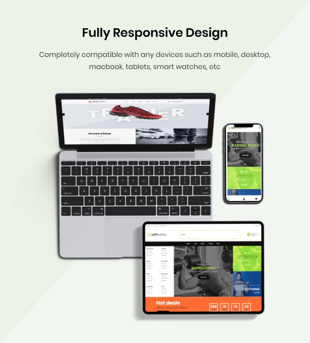 LiftSupply - Single Product WooCommerce WordPress Theme | WebDevBay