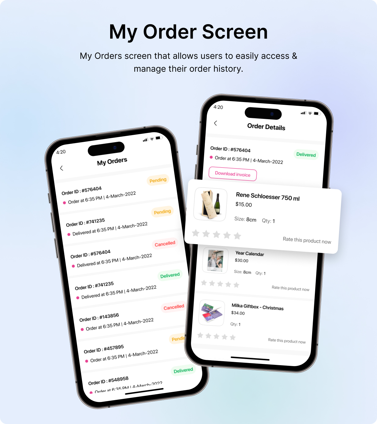 Giftly App – Online Gift Store Flutter 3.x (Android, iOS) WooCommerce ...
