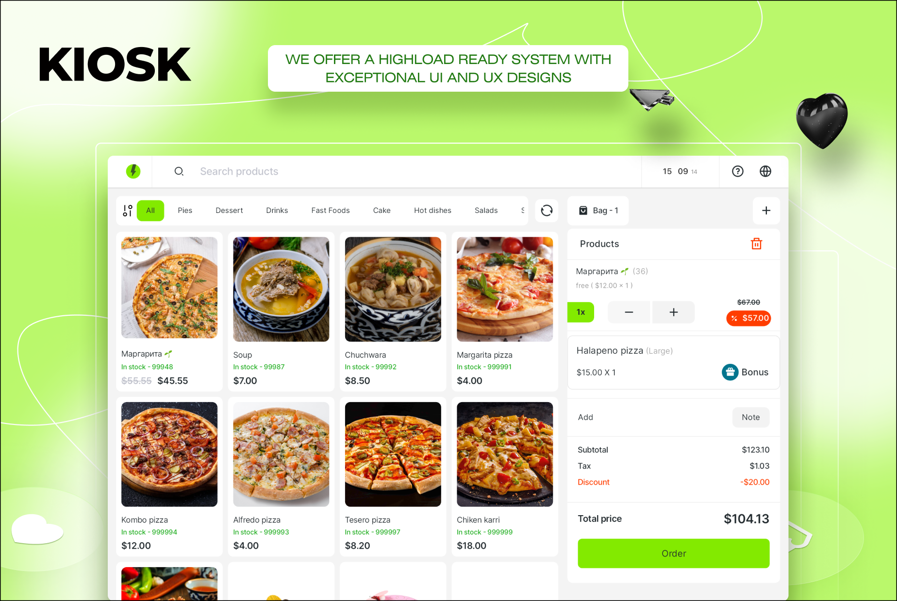 Foodyman – Restaurant KIOSK App (iOS, Android) – Buy Apps, Themes, UI ...