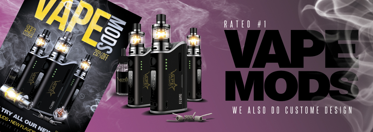 Vape Mods Template by Take2Design | GraphicRiver