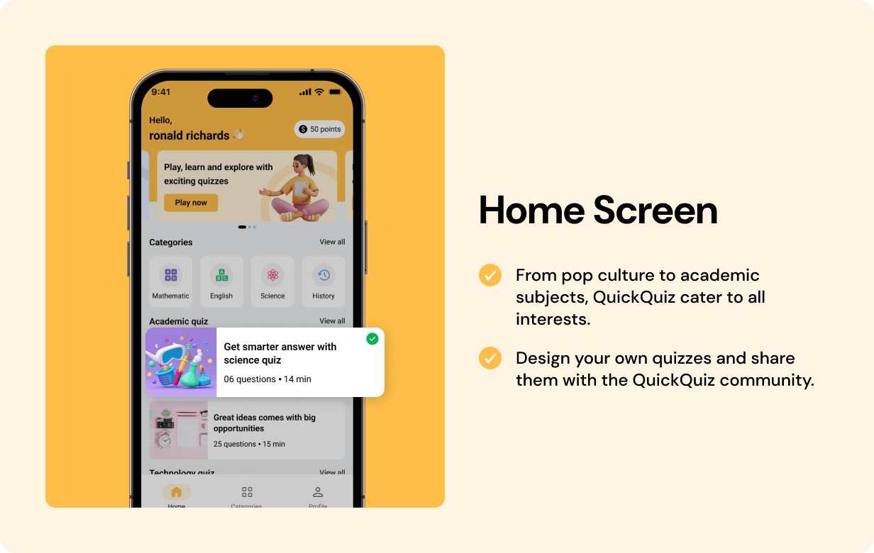 QuickQuiz Full App in Flutter with Node.js Backend | Interactive Quiz App – Buy Apps, Themes, UI ...