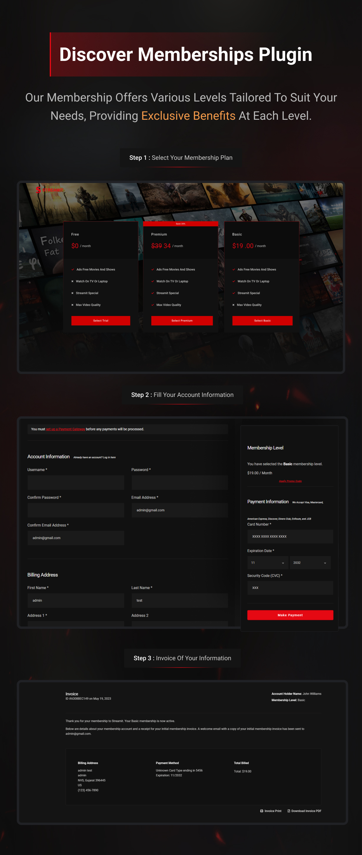 Streamit 3.0 | Tema WordPress de streaming de vídeo + RTL - Área de ...
