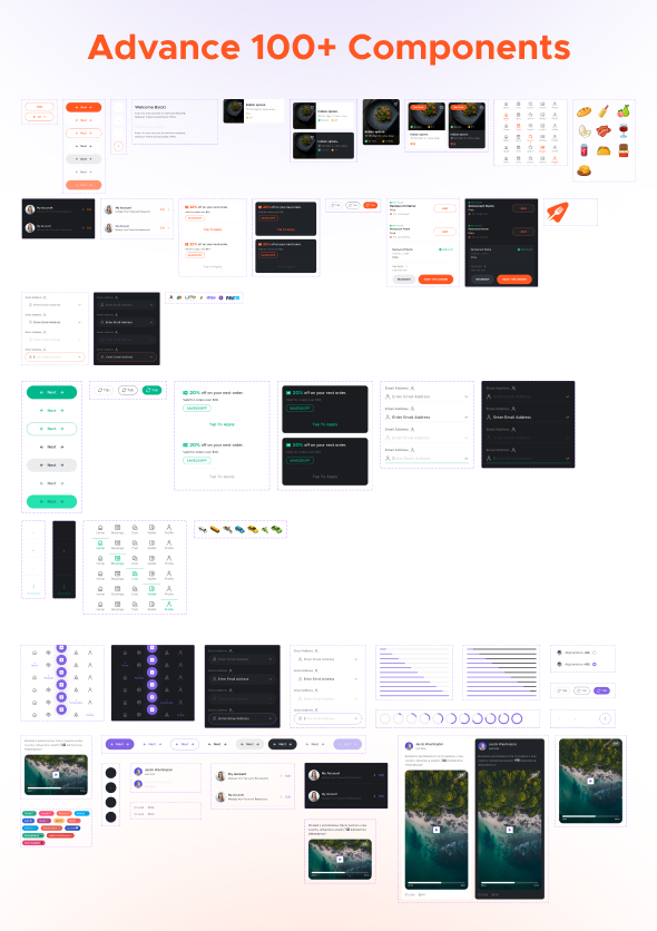 Flexui Kit Flutter Best Flutter Ui Kit Buy Apps Themes Ui