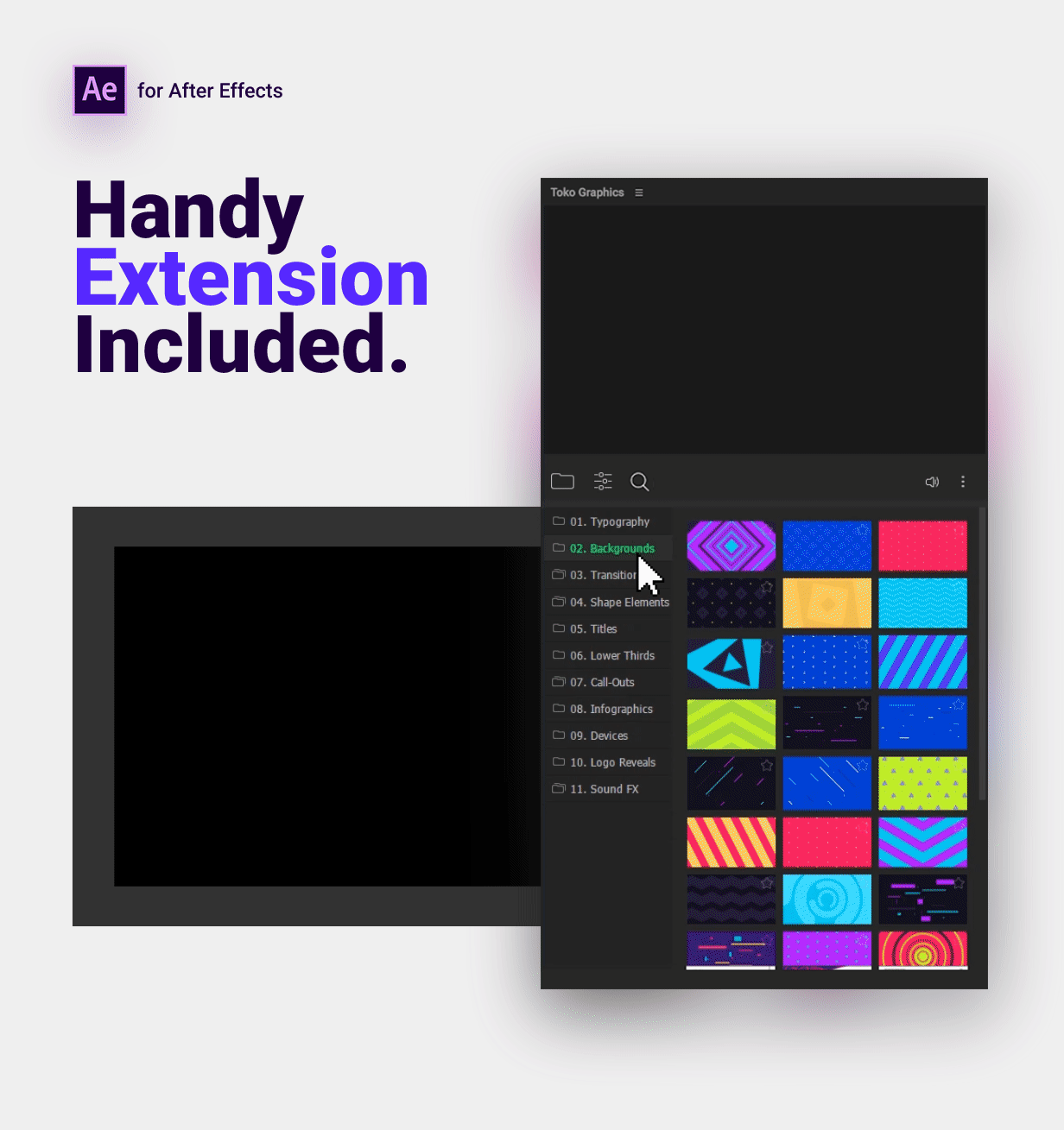 Toko Graphics Pack 2 0 22601944 After Effects Templates Free Download