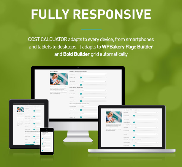 Cost Calculator - WordPress Plugin by BoldThemes | CodeCanyon