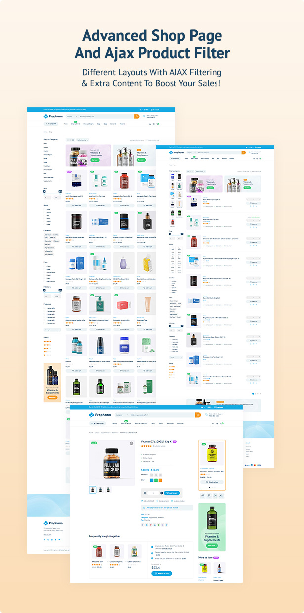 Propharm - Pharmacy & Medical WordPress WooCommerce Theme