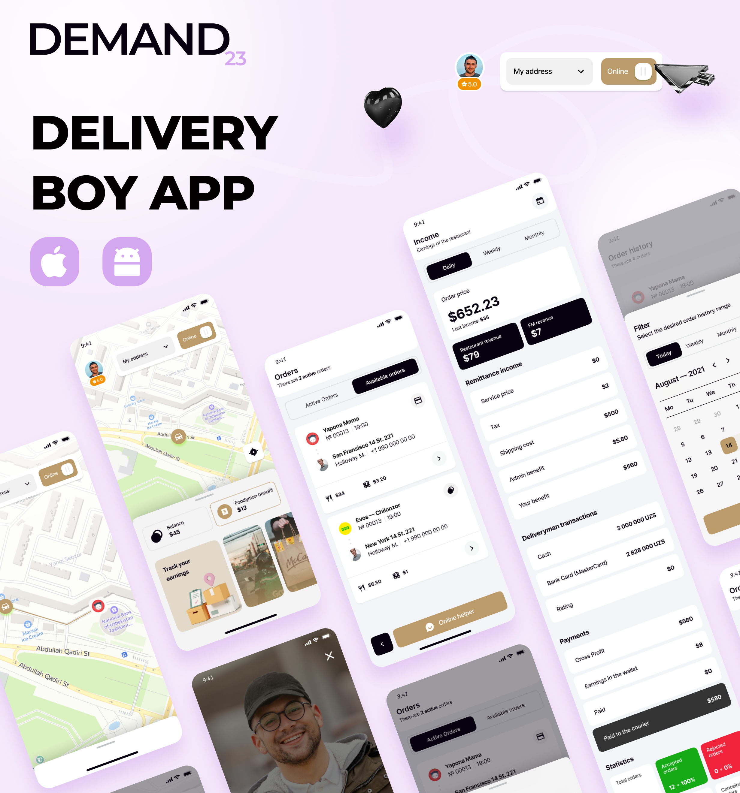 On-Demand24 - Delivery App by githubit