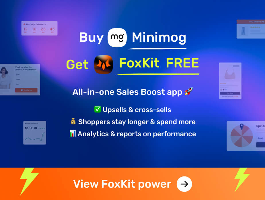 Minimog - Next-gen Multipurpose Shopify theme 2.0 - ThemeRent