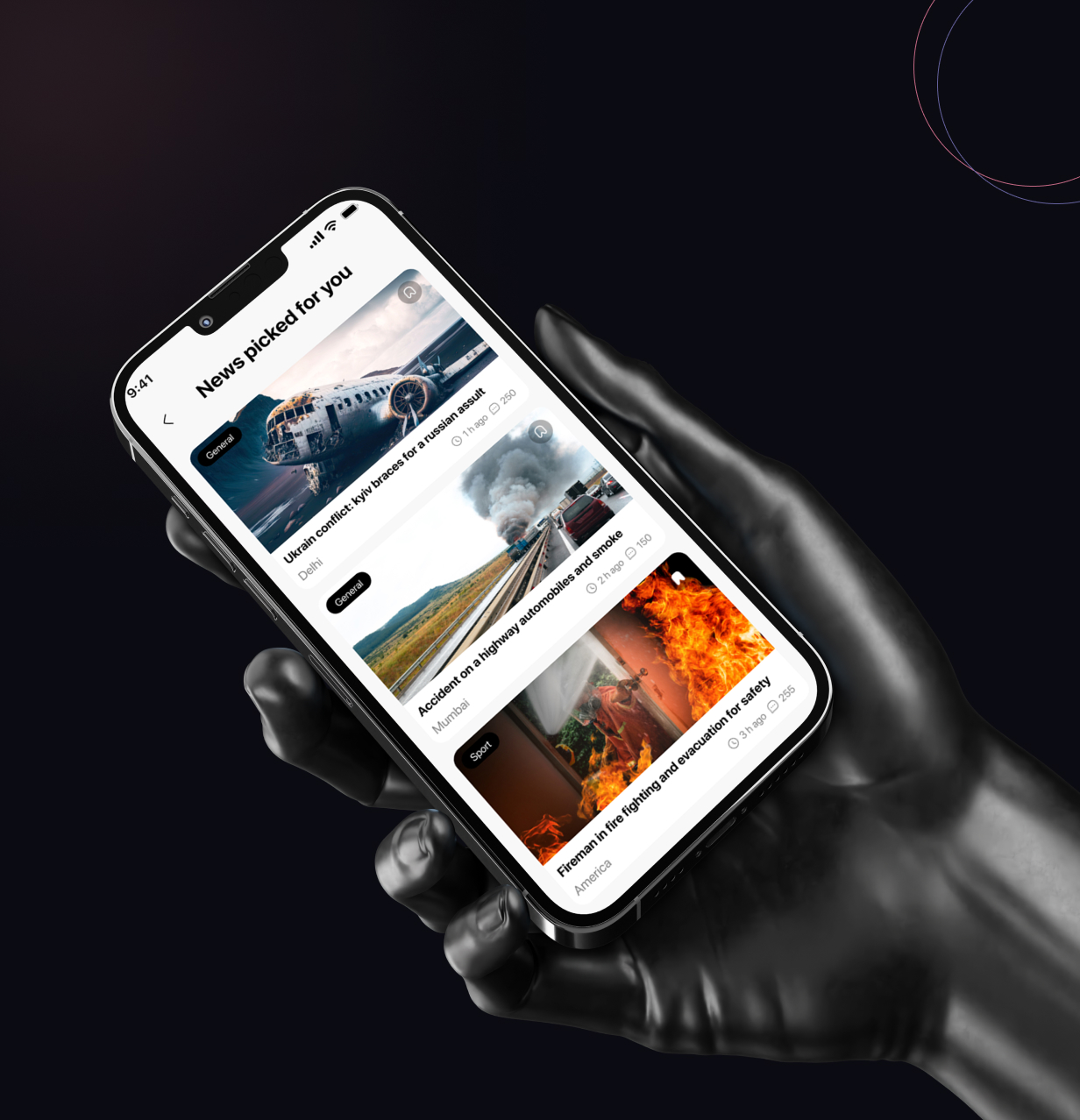 QuickNews UI Template: News App in Flutter 3.x (Android, iOS) UI ...