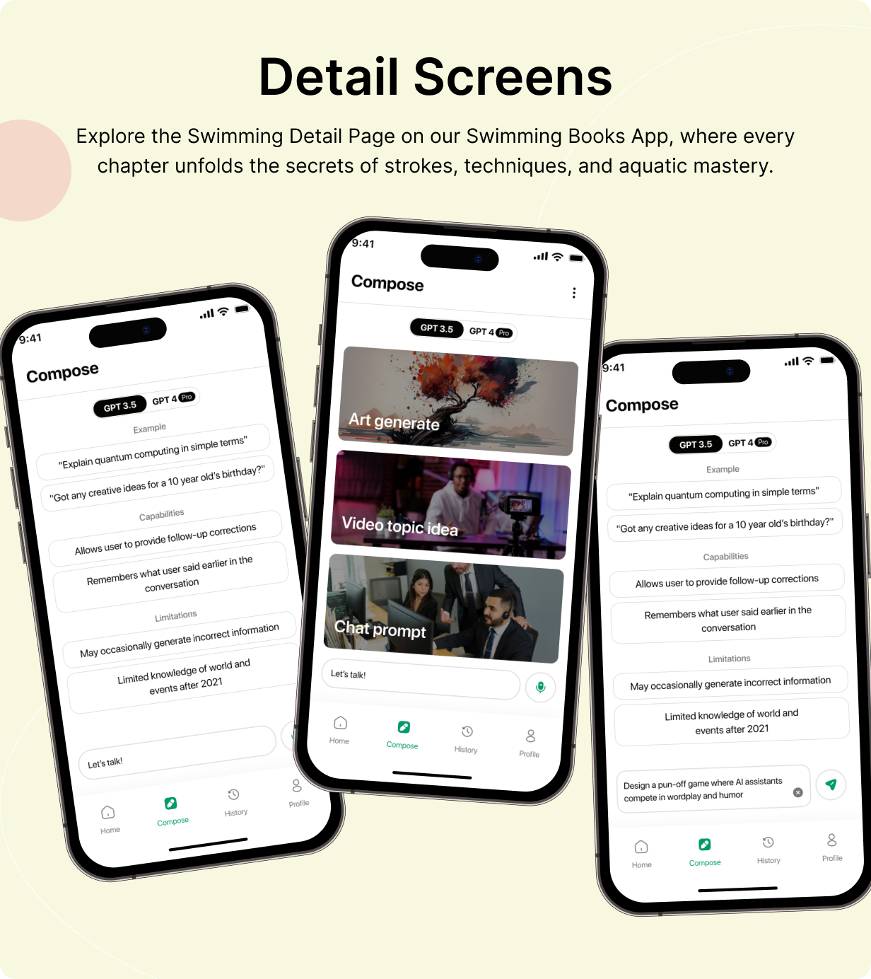 TextGenius UI template: Ai Content Generator and Writing Assistant App in Flutter 3.x(Android ...