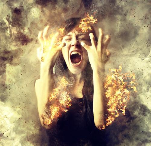 Burning Torch Photoshop Action | visualstorms visualstorms