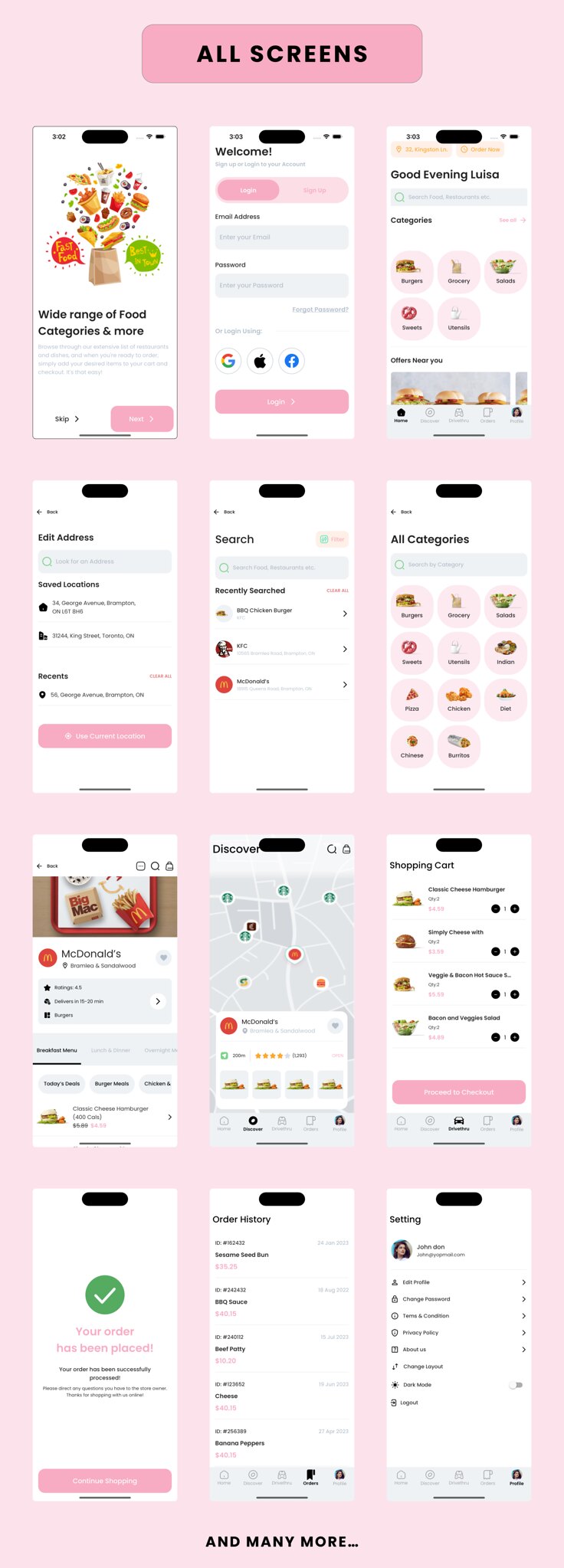 Meals App – Flutter Mobile App Template – Buy Apps, Themes, UI ...