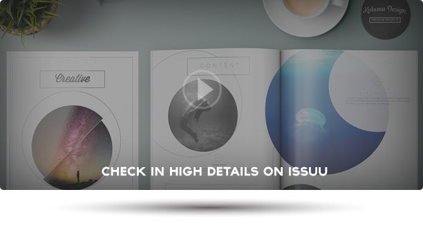 Creative Clean Magazine by Kahuna_Design | GraphicRiver